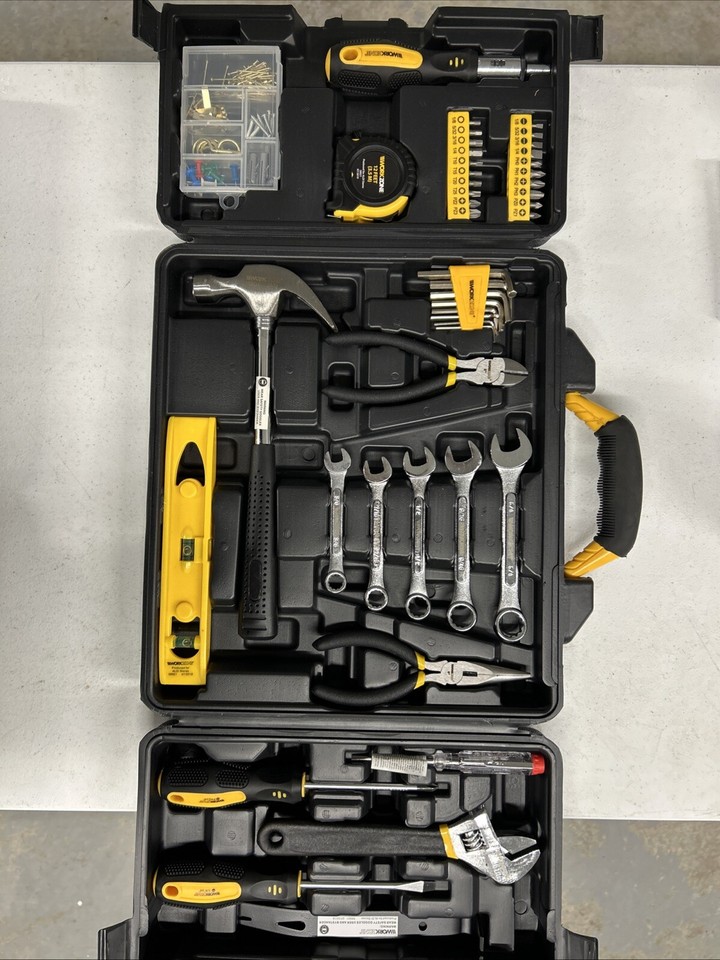 New Workzone 145pc Househols Tool Kit | eBay