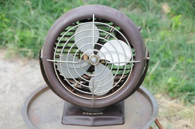 Rare Antique Fan Mid Century Modern Dominion Fan Art Deco Fan vintage ...