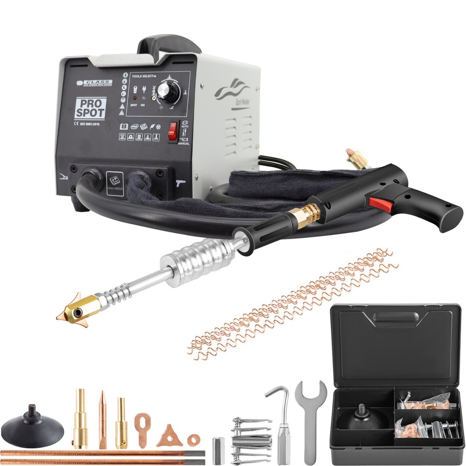 PRO 220V Spot Dent Puller Machine 1.8KW Welder 5Modes Car Body Dent ...