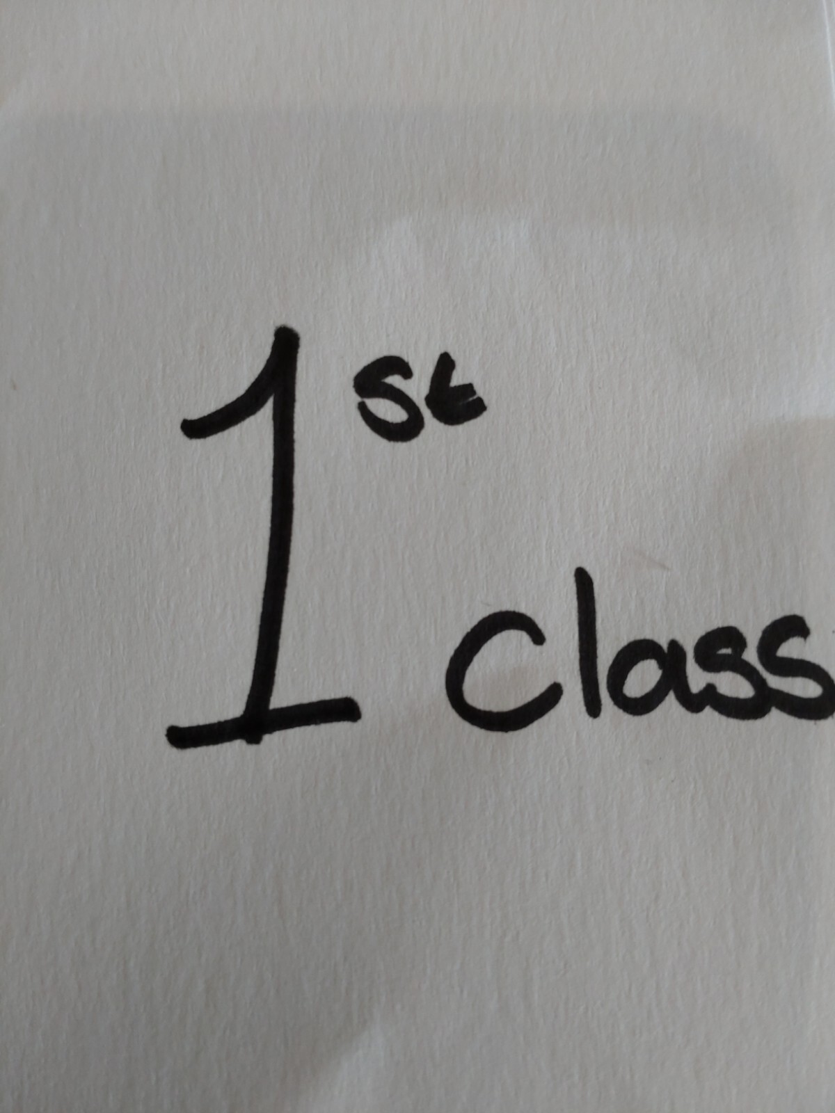 First Class Delivery | eBay UK