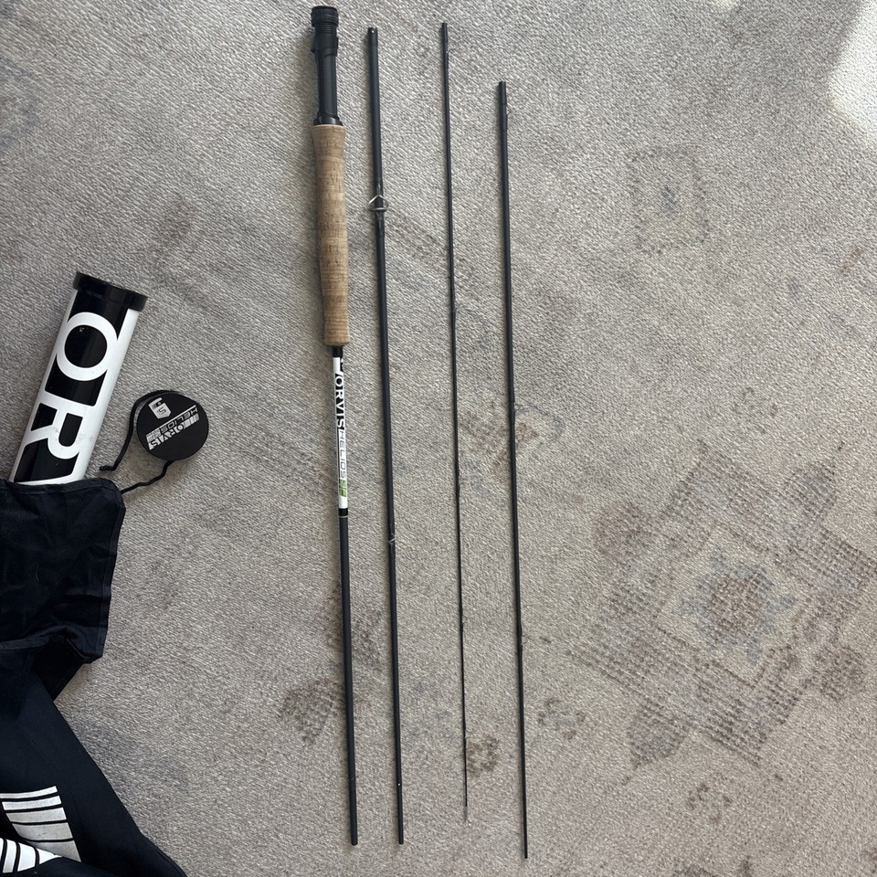 Orvis Helios 3F 9ft 5wt Fly Rod with Sock and Tube Excellent Condition ...