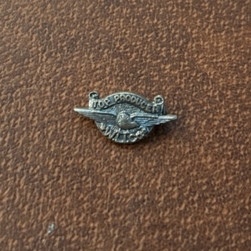 WLLCO Sterling Silver Wing Pin Salesmen Halton | eBay