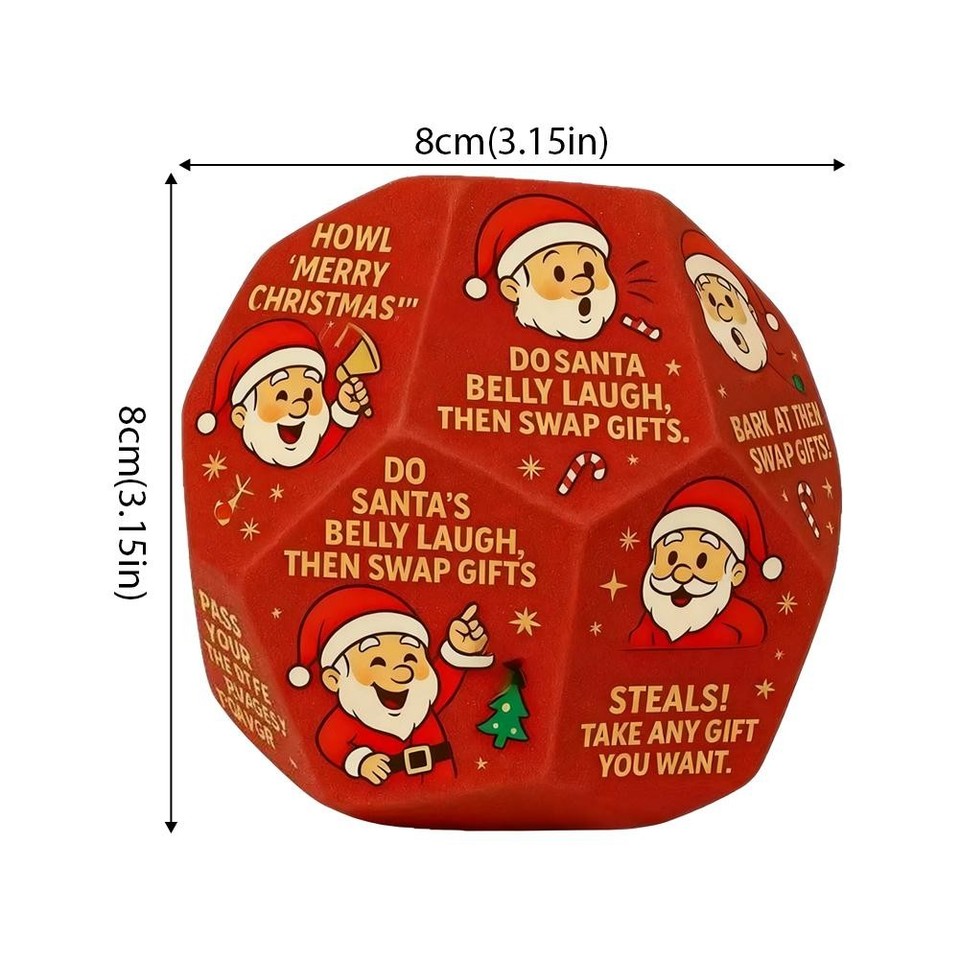Santa Swap Gift Exchange Dice Exchange Gifts Family Game Gift Exchange ...