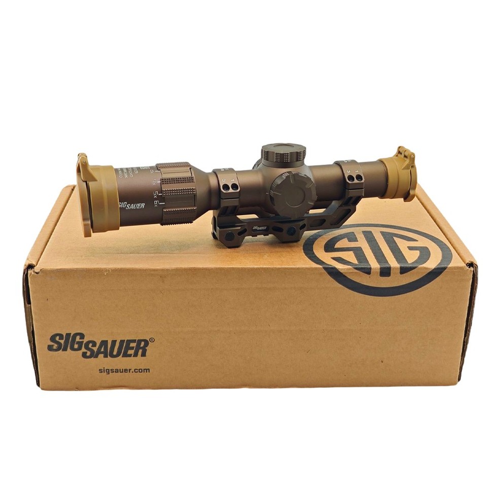 Sig Sauer TANGO6T Scope 1-6X24mm First Focal Plane DWLR-556 Reticle ...