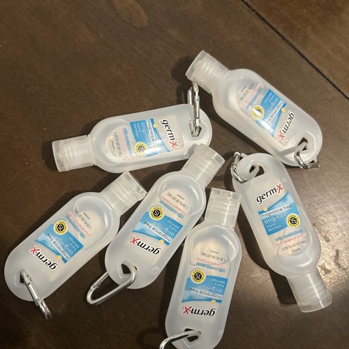 Germ-X With Attachment For Bags/Purses/Backpacks Hand Sanitizer 5ea 1 ...