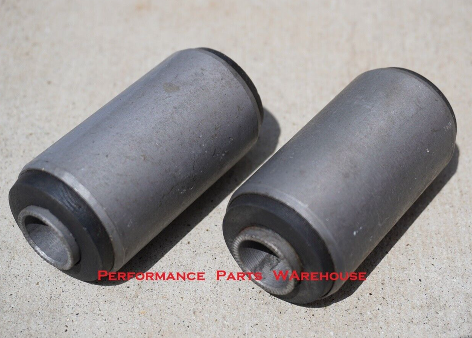 Qty (2) 62-74 MOPAR A B & E BODY STOCK FRONT LEAF SPRING BUSHINGS; 1.5 ...