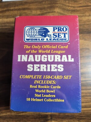 World League Football sports cards box sealed | eBay