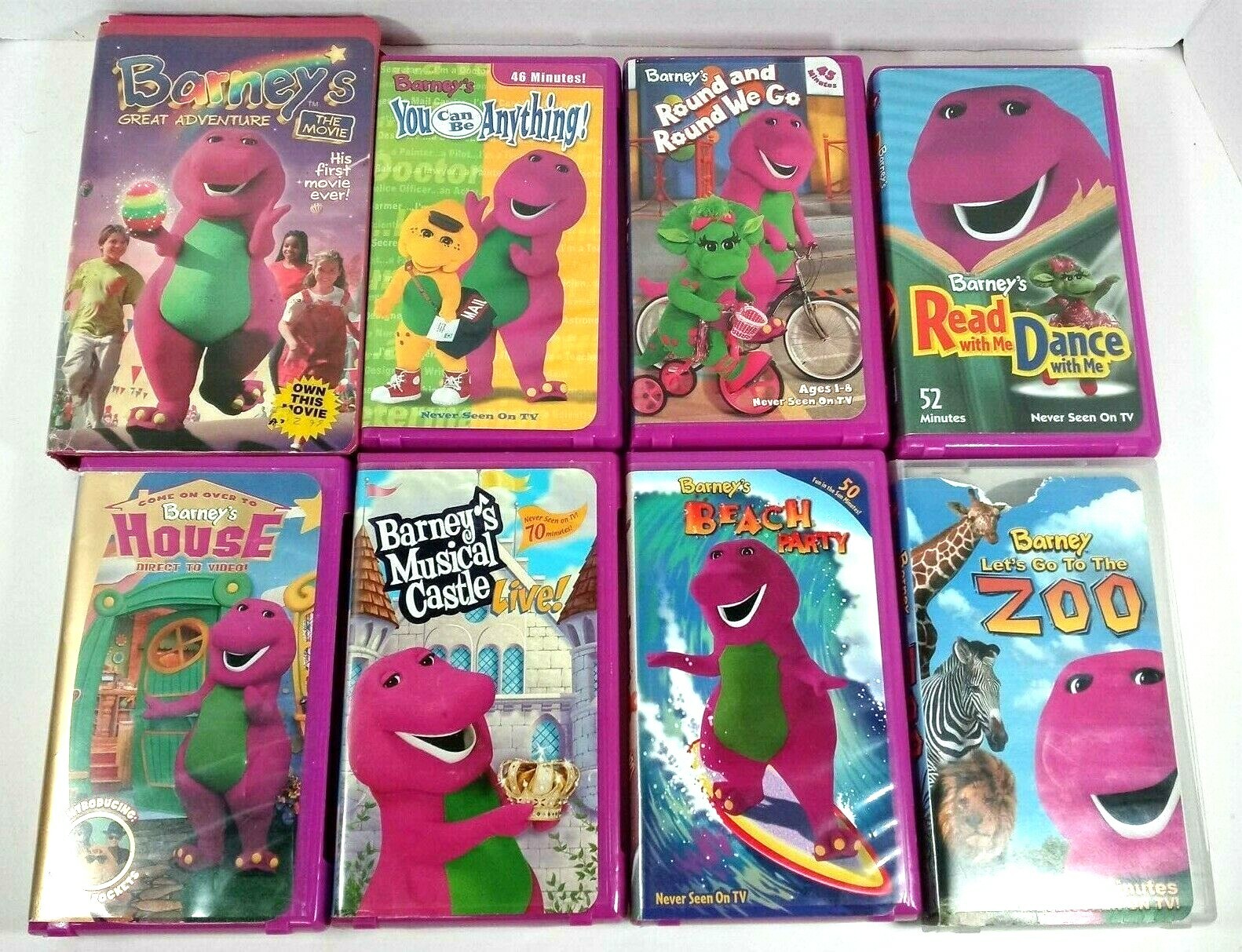 Lot Of Barney Vhs Tapes Barney And Friends Vintage Barney Vhs Lot Vhs ...