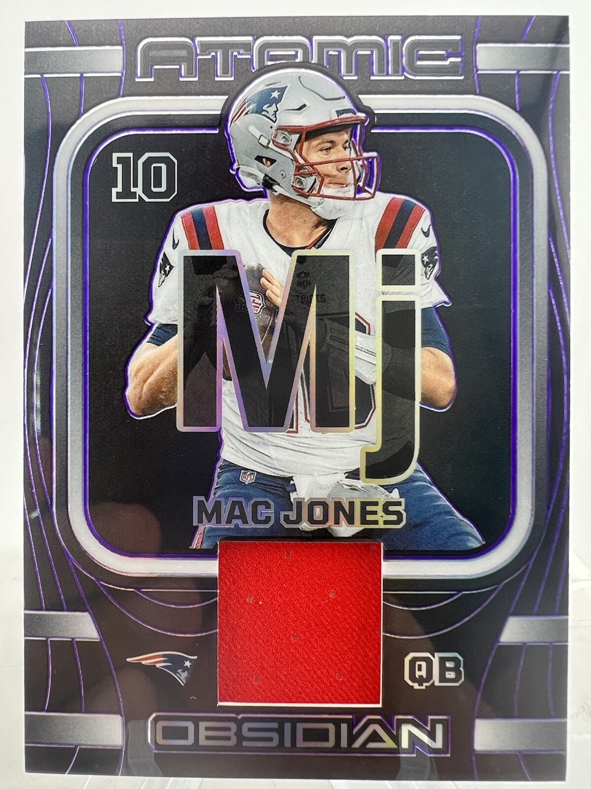 2023 Panini Obsidian Mac Jones Atomic Patch 07/75 #AMA-MJO | eBay