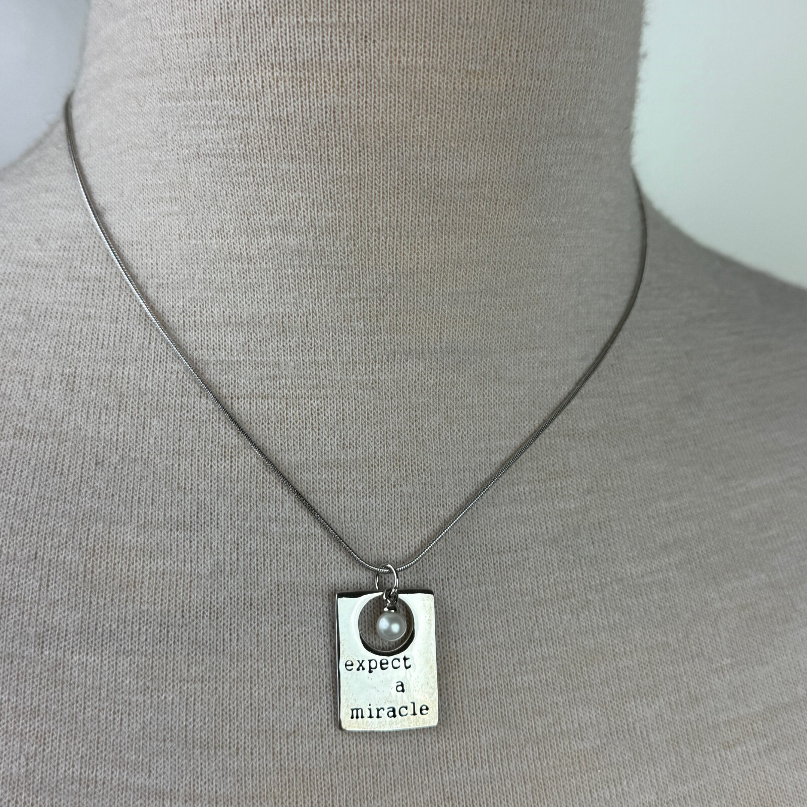 Alexa's Angels Expect A Miracle Rhodium & Fresh Water… - Gem