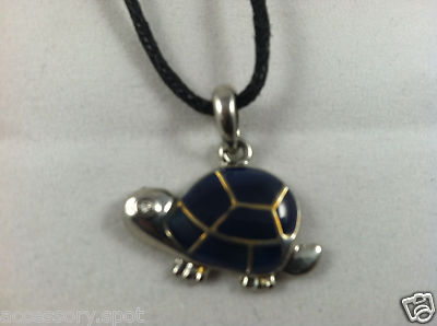 New Turtle Mood necklace Color Change Mood Charm on Black Cord ...