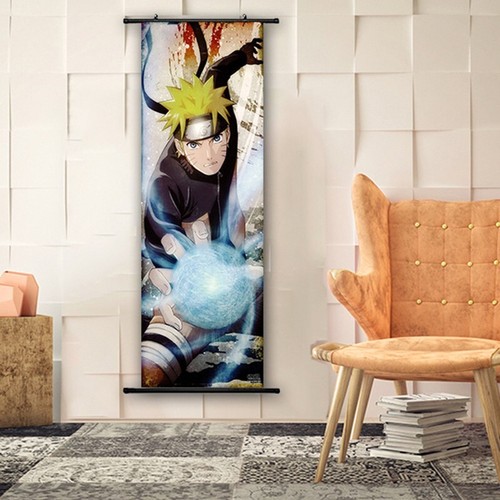 Anime Naruto Shippuden Uchiha Sasuke Itachi Kakashi Scroll Hanging ...