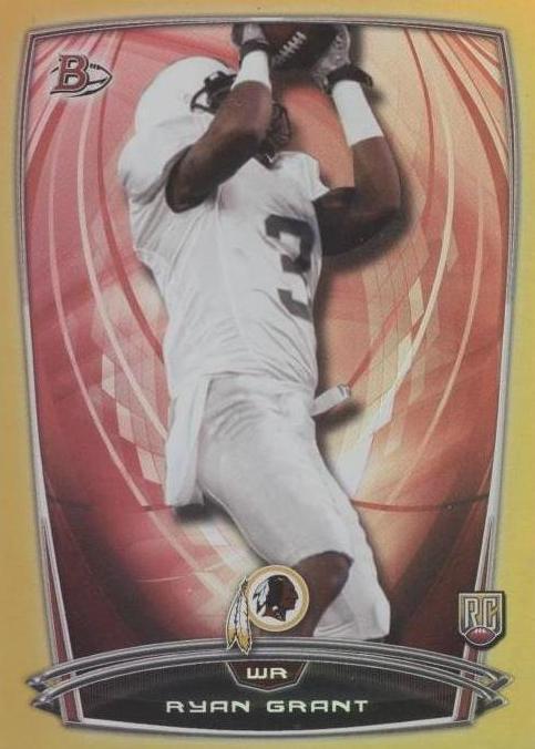 2014 Bowman - Rookies Ryan Grant #29 Gold Foil /399 (RC) for sale ...