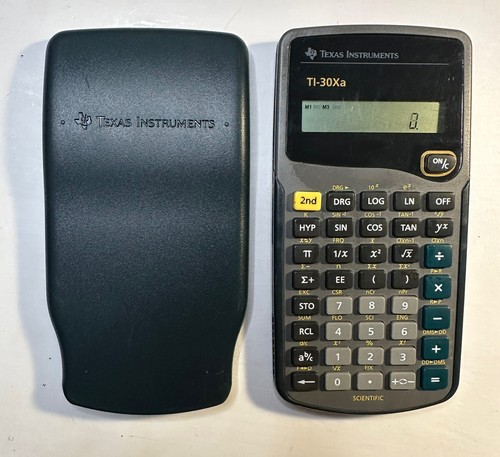 Texas Instruments TI-30XA Scientific Calculator (Gray) TESTED | eBay