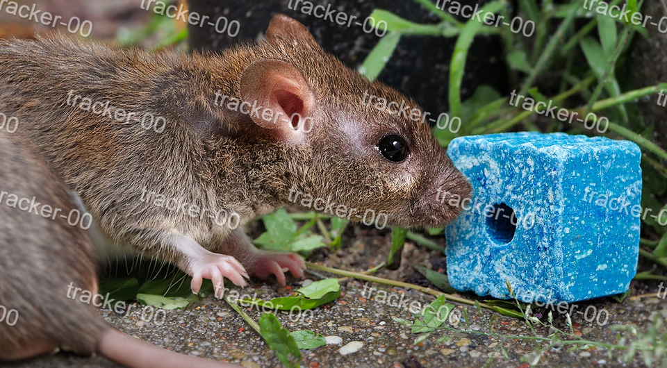 Strong Rat Poison Single Feed Rat & Mouse Killer Poison Bait Blocks 50g ...