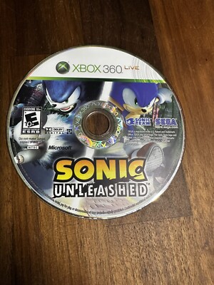 Sonic Unleashed Microsoft Xbox 360 Disc Only | eBay