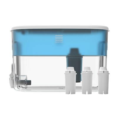 DRINKPOD ALKALINE WATER - pH RECHARGE Alkaline Water Ionizer 2.6 GAL. 3 ...