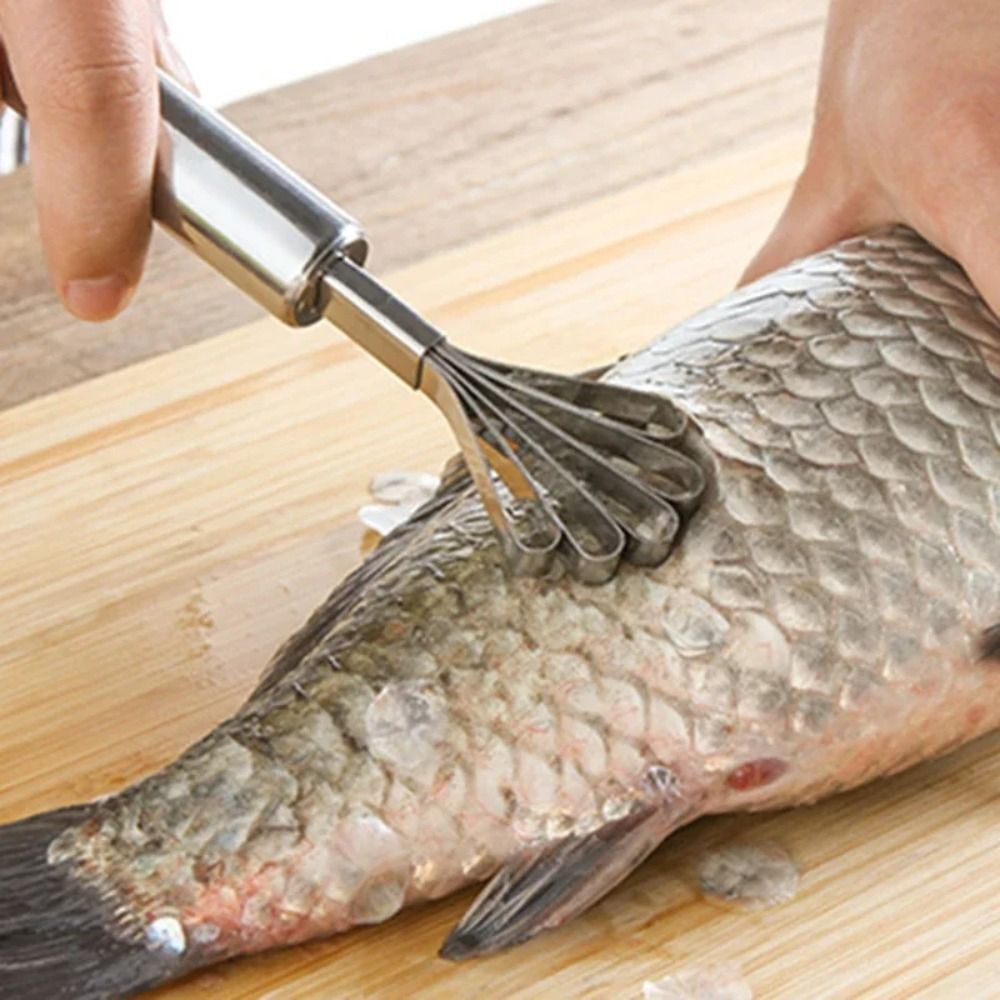 Kitchen Gadgets Fish Clean Scales Tools Fish Scales Scraper Household ...