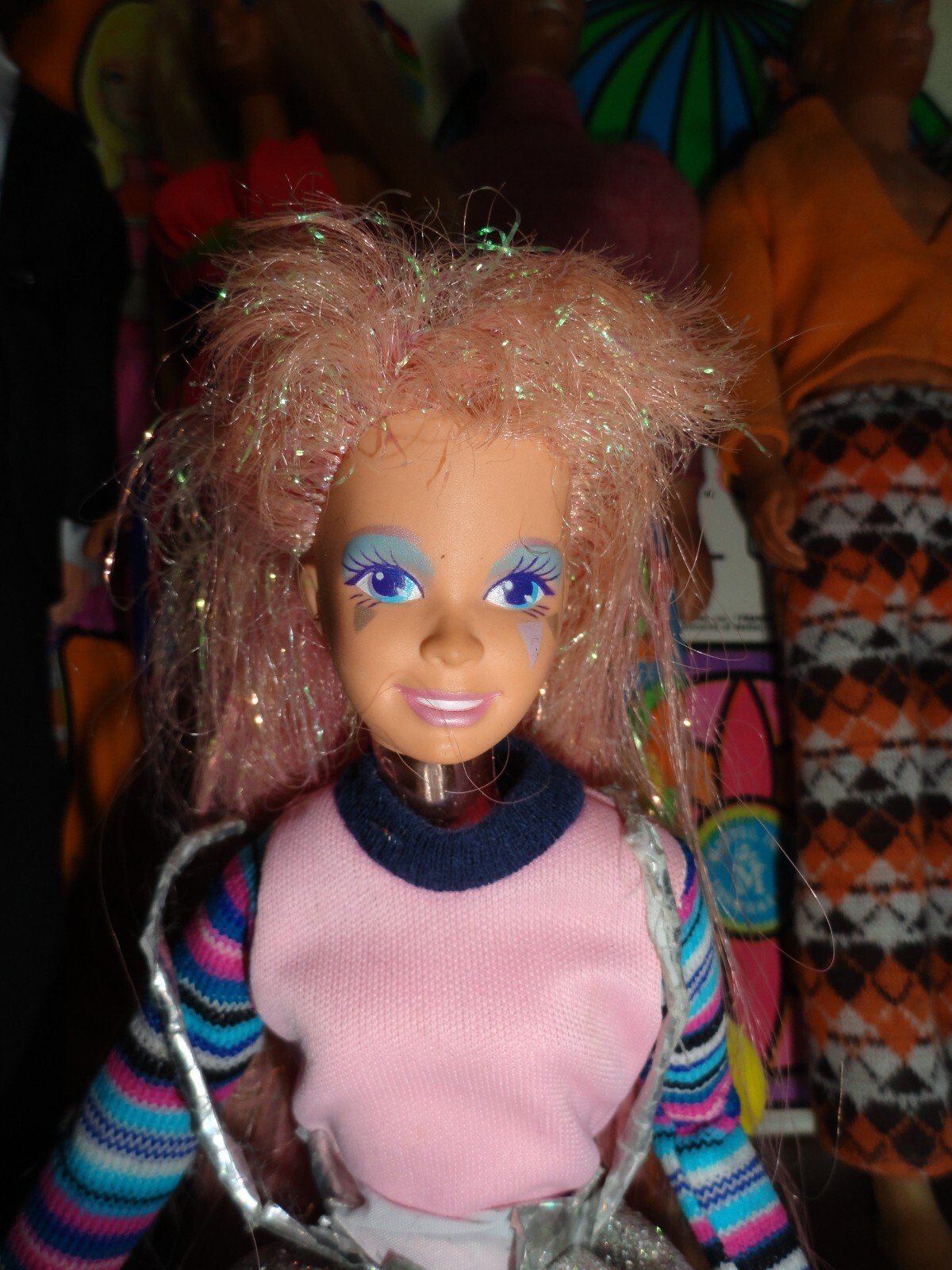 Vintage 1986 Spectra Doll Shimmerons Outer Space Pink Metallic Mattel ...
