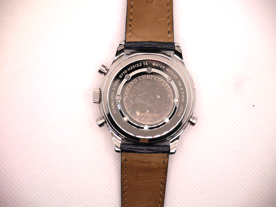 Shellman Grand complication 6770-H25152 overhauled(2023.11) Quartz Men ...