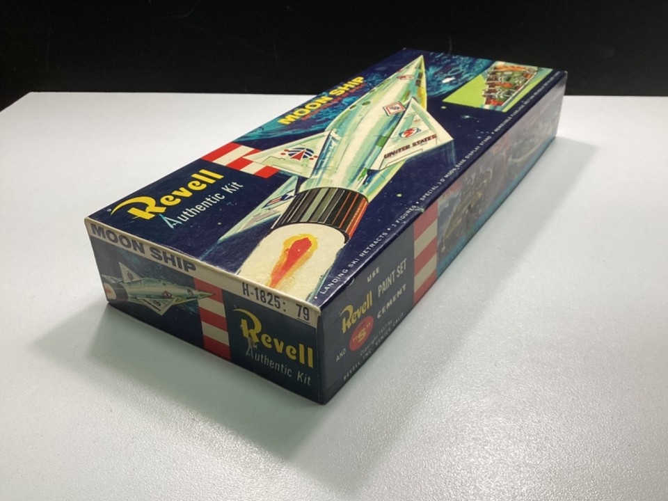 1957 Revell "Moon Ship" H-1825: 79 | eBay
