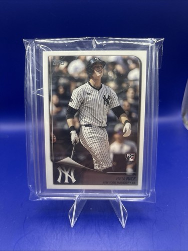 Ben Rice 2025 Topps Flagship Collection Costco Exclusive Rookie Card ...