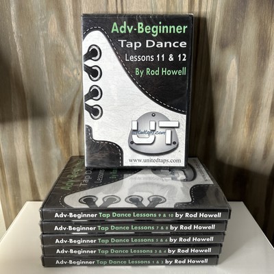 Adv-Beginner Tap Dance Lessons 1-12 on DVD by Rod Howell SEALED | eBay