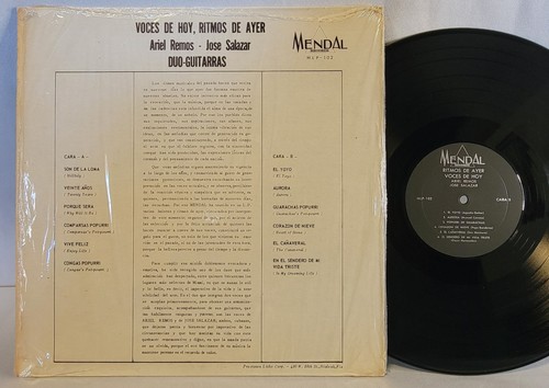 Ariel Remos / Jose Salazar - Ritmos De Ayer - 1st US Press - Rare Latin ...