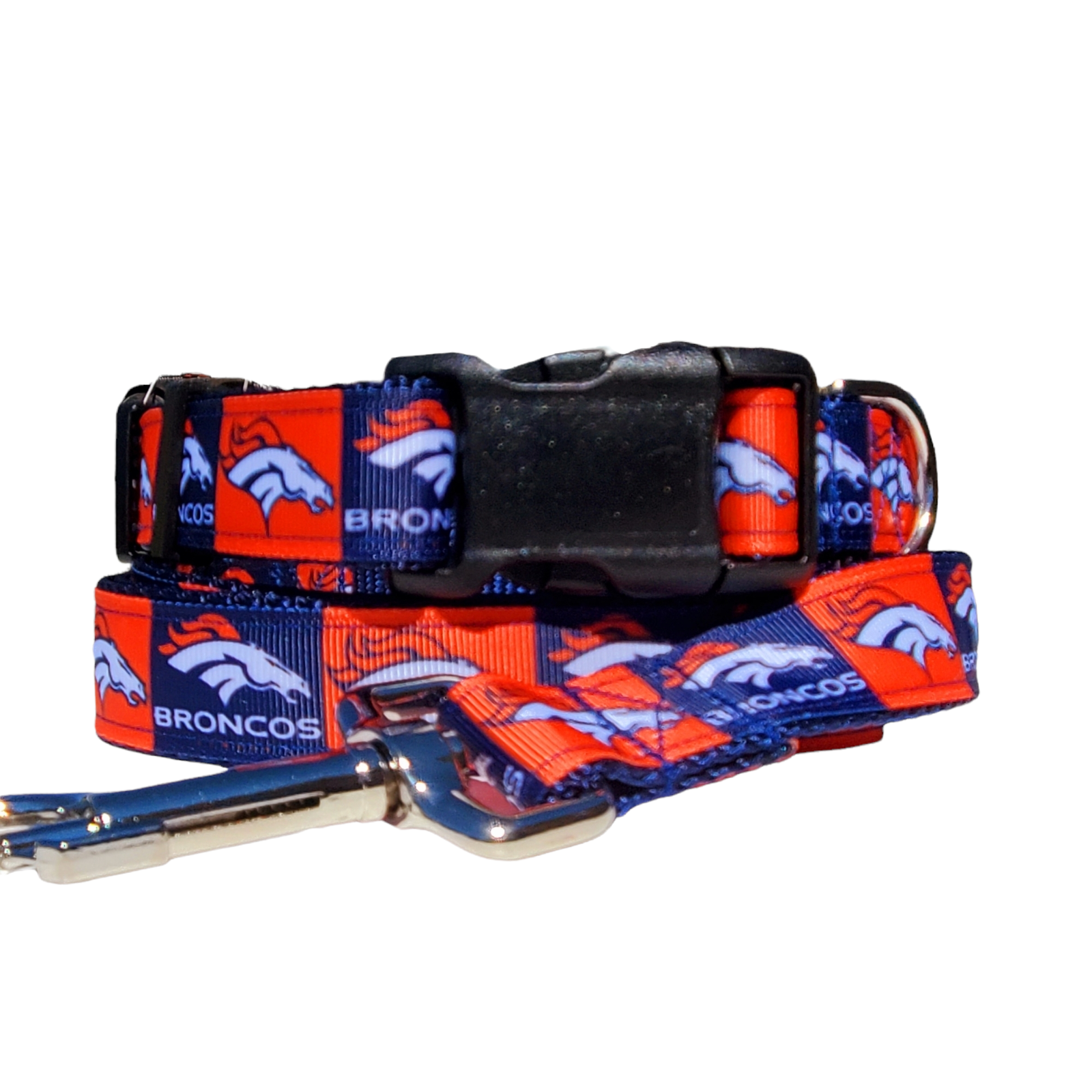 Denver Broncos Dog Collar, Martingale, Harness, or Leash | eBay