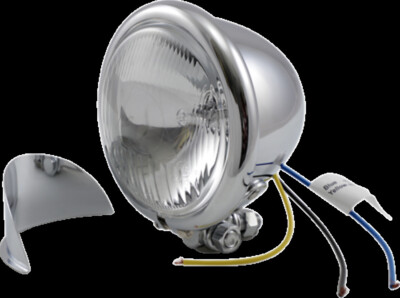 Drag Specialties DS-280055 4 1/2" Spotlight with Visor | eBay