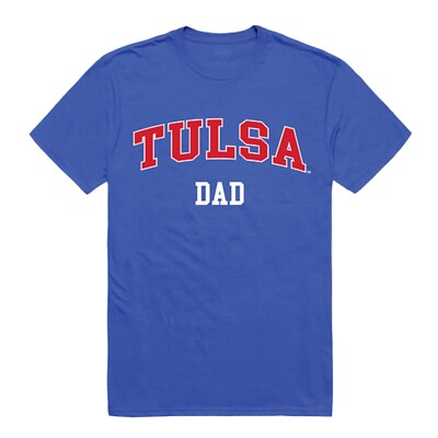 University Of Tulsa Golden Hurricane UT Dad Father NCAA Cotton Tee T ...