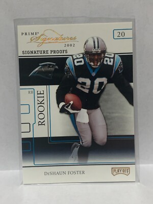 2002 Prime Signatures Signature Proofs #'d/25- DESHAUN FOSTER | eBay