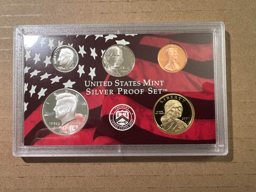 2007 Silver Proof Set U.S. Mint Original Government Packaging OGP COA | eBay