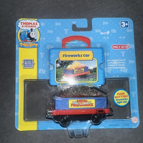 Thomas & Friends Take Along (2008) Fireworks Car Die-Cast Metal Tank ...