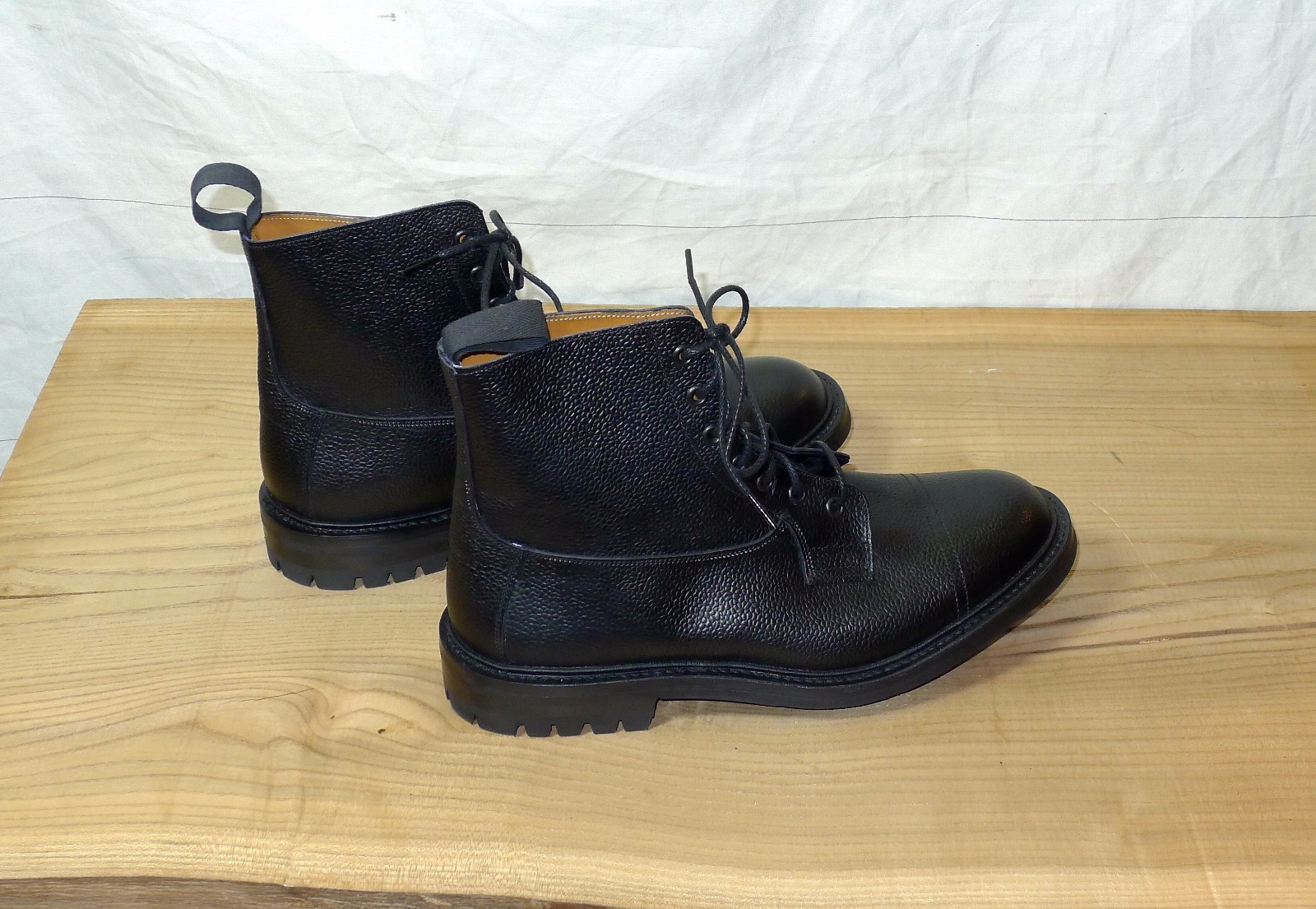 TRICKERS MEN'S S BLACK ZUG GRAIN GRASSMERE SUPER BOOTS (VARIOUS UK ...