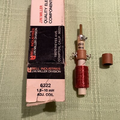 Miller 6322 adjustable width coil 1.5-10 mh | eBay