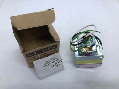 NEW C905 16Volt 10VA Transformer Broan Nutone Door Chime Low Voltage120V Primary | eBay