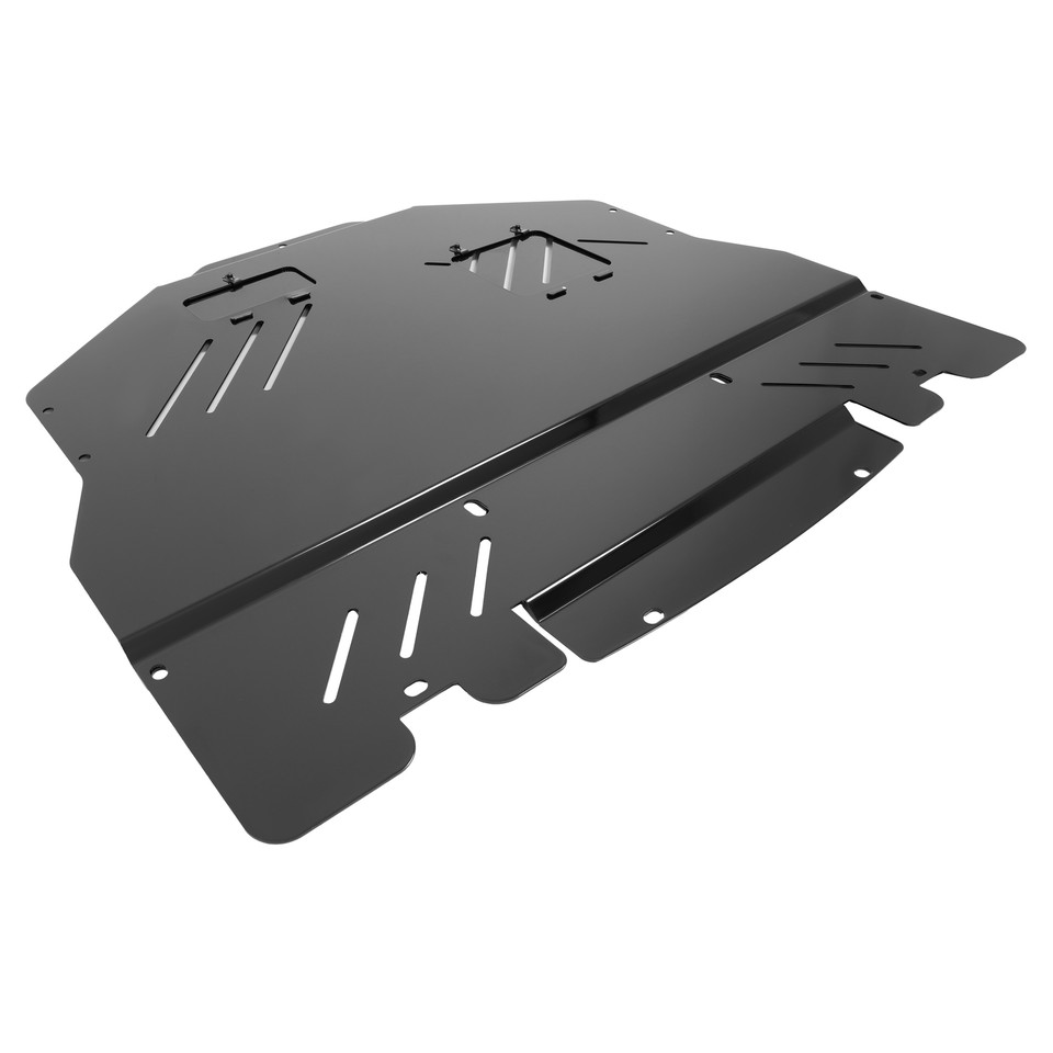 Black Engine Splash Shield Under Tray Skid Plate For Subaru WRX STI ...