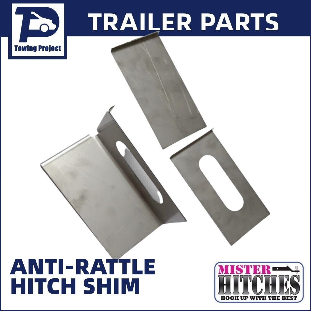 Mister Hitches Trailer Anti-Rattle Hitch Shim Kit 3pc (MHARSK) | eBay ...