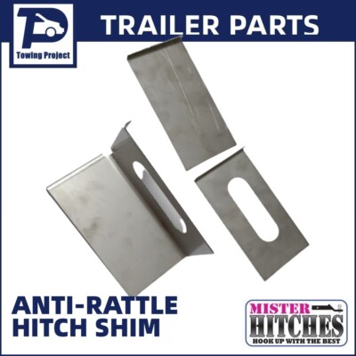 Mister Hitches Trailer Anti-Rattle Hitch Shim Kit 3pc (MHARSK) | eBay ...