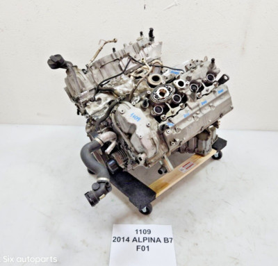 14-15 OEM BMW F01 F02 Alpina B7 N63 Engine Long Block V8 4.4L Twin ...