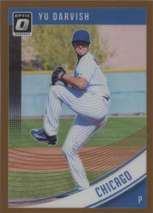 2018 Panini Donruss Optic - Yu Darvish #99 Bronze Prizm for sale online ...