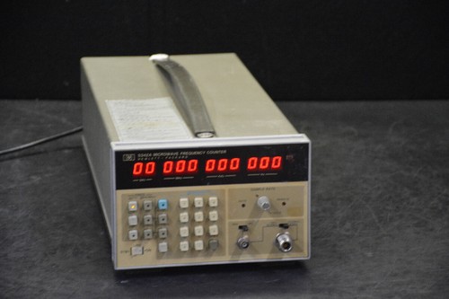 HP Agilent Keysight 5342A Microwave Frequency Counter (10Hz-18GHz) | eBay