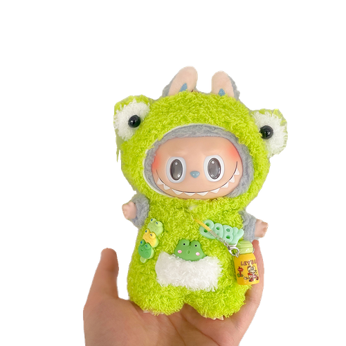 POPMART 17cm LABUBU Doll Frog Clothing set no doll | eBay