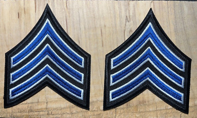 chevron patches two sergeant chevron patches 2 7/8" x 3.5" Sergeant ...