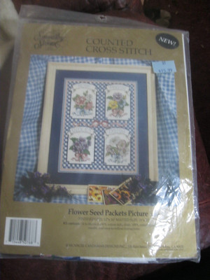 Candamar Designs - Something Special Country Cross Stitch - Flower Seed ...