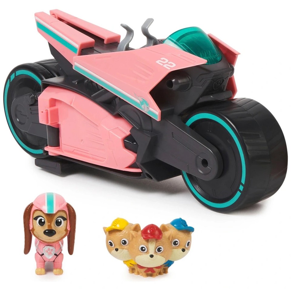 PAW Patrol Liberty & Jr. Patrollers Scooter Vehicle - Transforming Bike, Figures | eBay UK