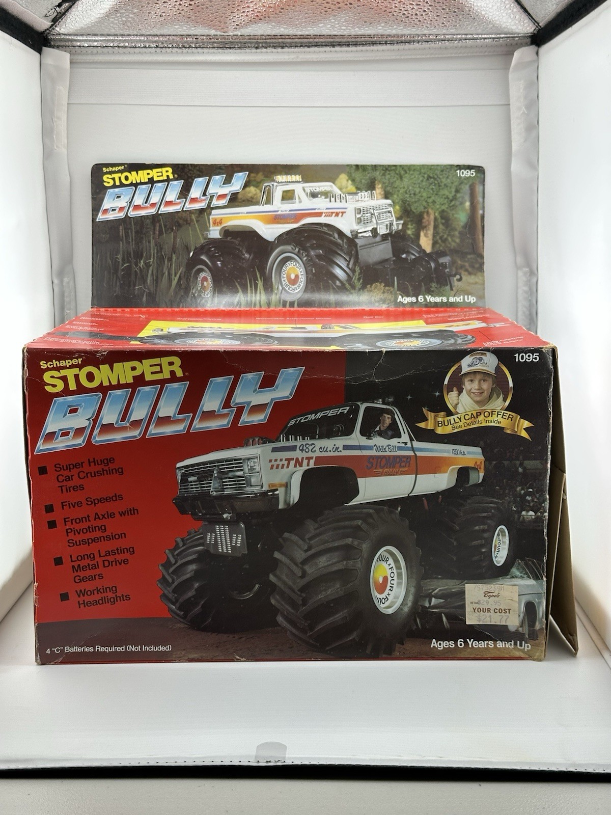 NEW 1985 Schaper STOMPER BULLY 4x4 Monster Truck UNUSED w/SEALED Items ...