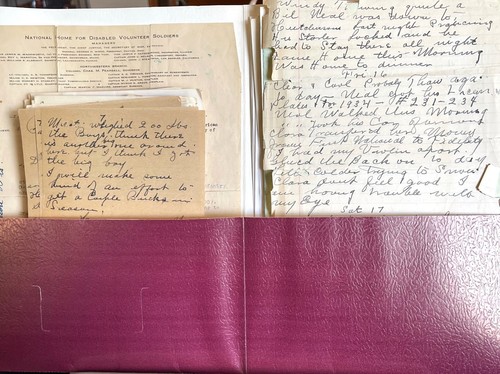 Lot of Vintage/Antique Ephemera 1920s Hand Written Letters Stories ...