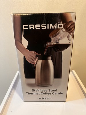 Cresimo Stainlesss Steel Thermal Coffee Carafe 2L | eBay